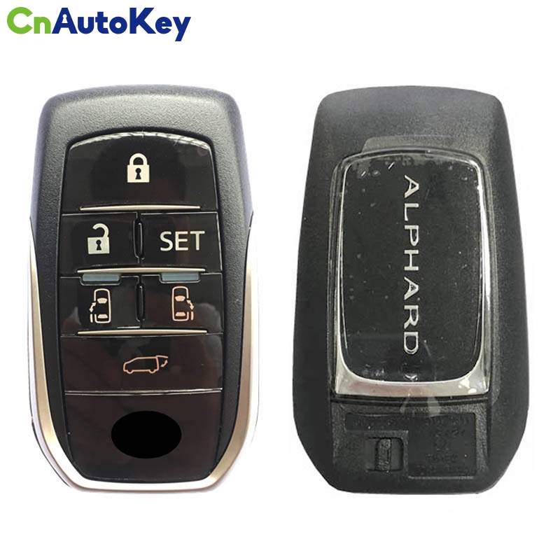 CS007108 6 Button Smart Car Key Shell for Toyota Alphard 2015-2019