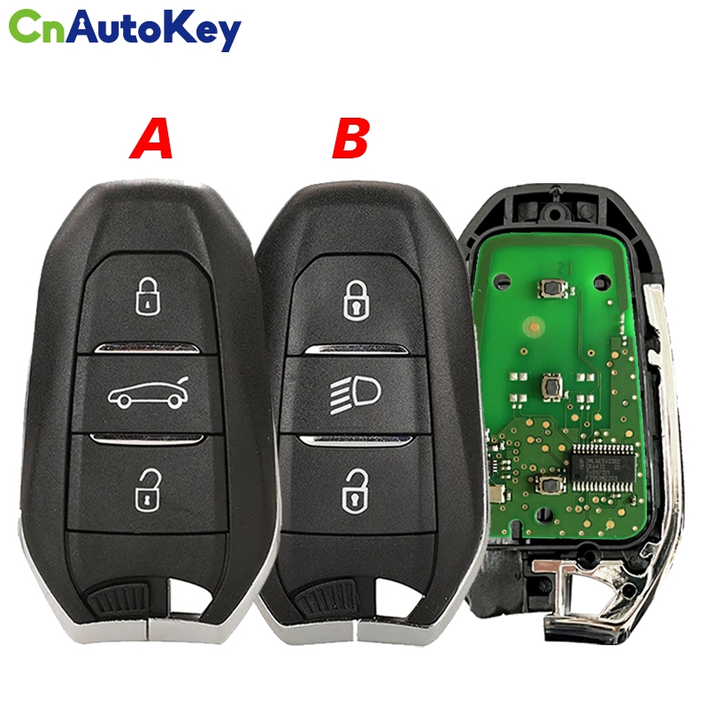 CS009054 Suitable for Peugeot key shell replacement trolley keys Remote ...
