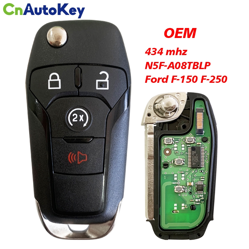 CN018141 4 Button 434mhz FCC ID ：N5F-A08TBLP For 2023-2024 Ford F-150 F ...